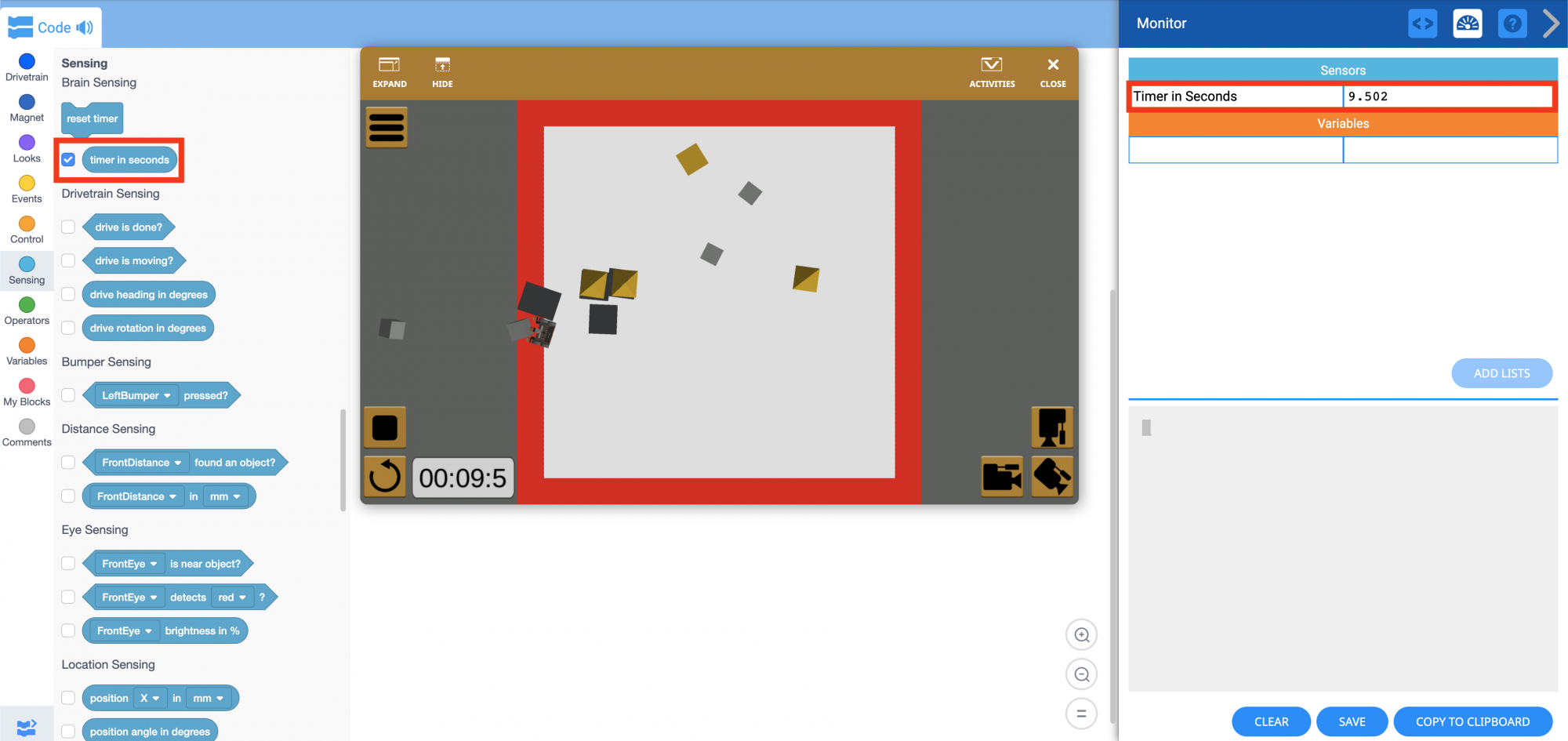 Unit 9 Developing Algorithms Lesson 4 Dynamic Castle Crasher Challenge Vex Education